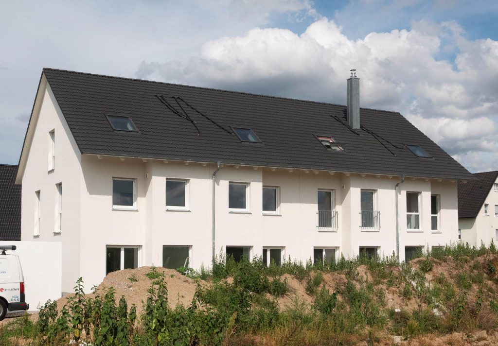 Objekt Stutensee Friedrichstal 4 Reihenhäuser - L. Mansi Bau GmbH